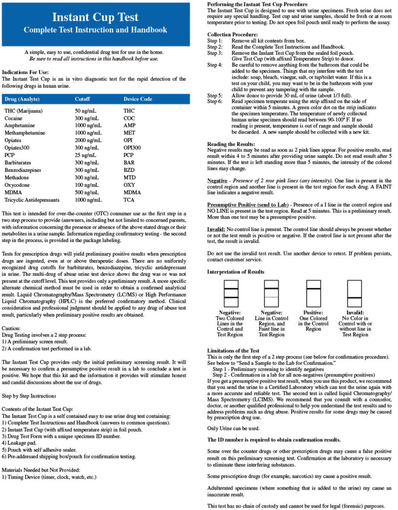 Toxicology Services - SMA Medical Laboratory